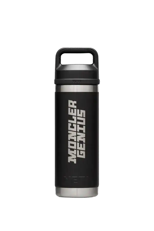 Moncler X Yeti Water Bottle - Black / White | Editorialist